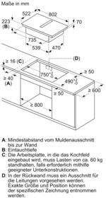 Siemens ED811BS16E Induktionskochfeld mit Dunstabzug sicher kaufen ...